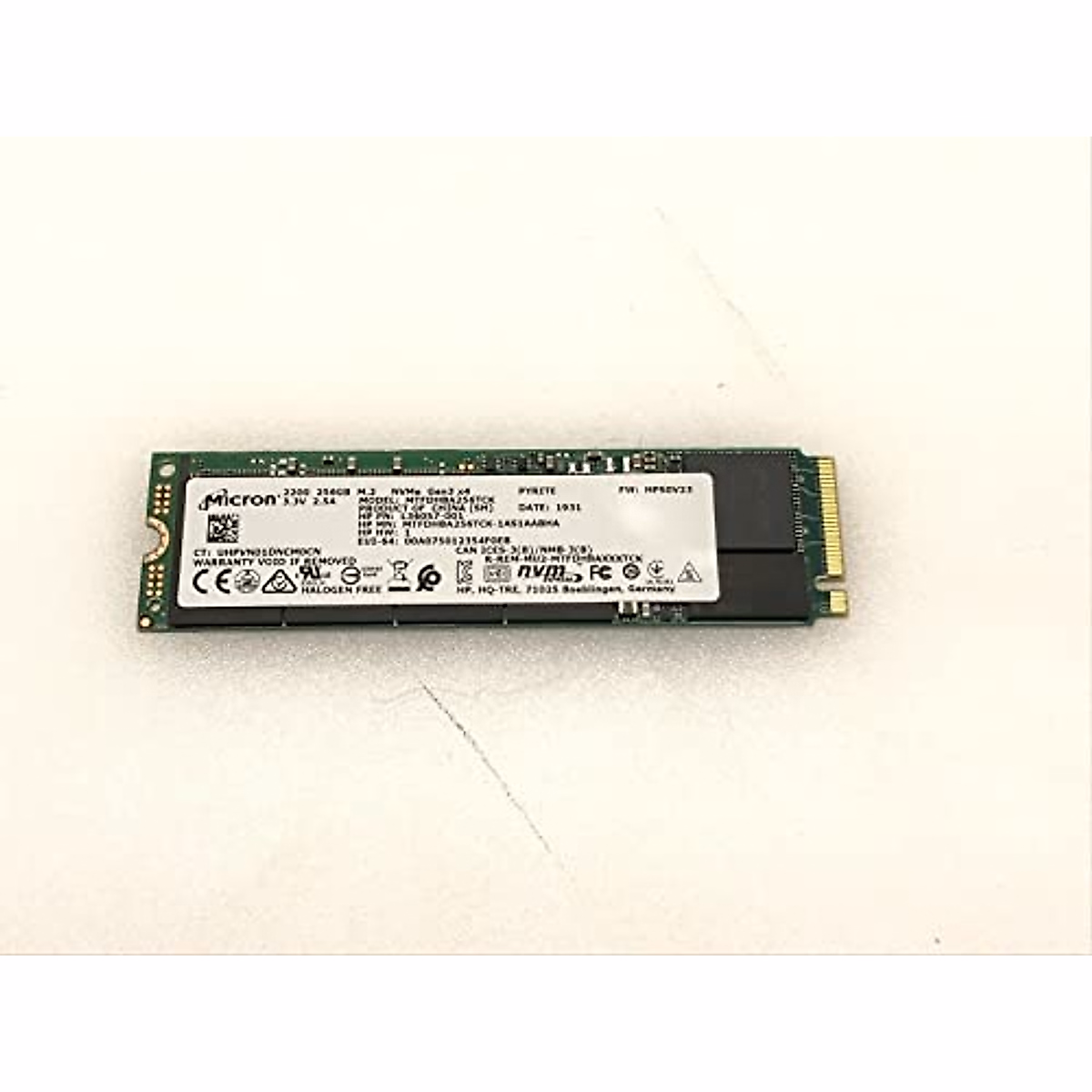 Oydisen Micron 256GB PCIe NVMe M.2 2280 SSD Internal Solid State Drive MTFDHBA256TCK OEM Package