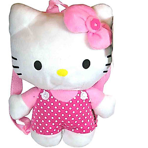 Hello Kitty NWT Sanrio Plush Backpack Pink Dot (JoyAve)