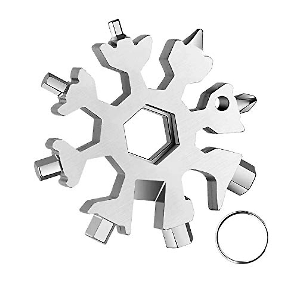 20 In 1 Snowflake Multi-Tool ,Great Christmas stocking stuffer,Unique Gifts for Dad Men Women