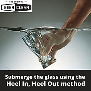 Diversey-90223 Beer Clean Last Rinse Glass Sanitizer, .25oz Powder Packet (100 Pack)