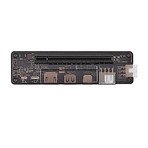 Laptop External Independent Video Card Dock,for Mini PCIE,Expresscard,6Pin+ Interface Output,Without Power Supply
