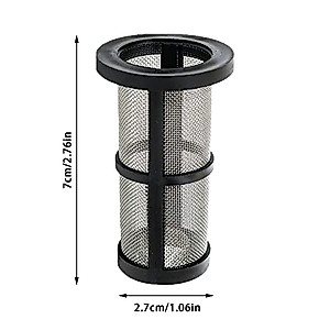 moluo Pool Filter Screen - Pool Filter Cleaning Tool | Practical Pool Cleaning Filtering Supplies with Strong Filter for Swimming Pools and Garden Outdoor Pools