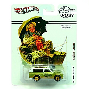 Dubblebla Hot Wheels 2012, The Saturday Evening Post, Norman Rockwell, '70 Chevy Blazer. 1:64 Scale Die cast.