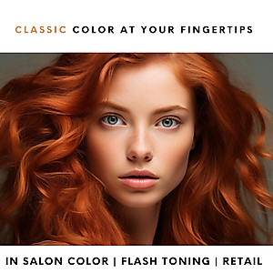 Watercolors Semi Permanent Color Depositing Shampoo. Sulfate & Paraben Free to Maintain & Enhance Hair Color 8 fl oz - LIQUID COPPER