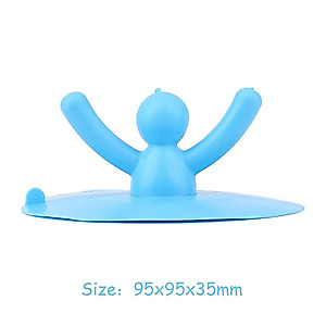 WLA Home Kitchen Washroom Bathroom Shower Waterproof Silicone Sink Plug Water Sink Bathtub Drainage Stopper Tool (Color : C)