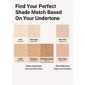 [JUNGSAEMMOOL OFFICIAL] Essential Skin Nuder Cushion (Medium Deep) | Refill Included | Natural Finish | Buildable Coverage | Makeup Artist Brand