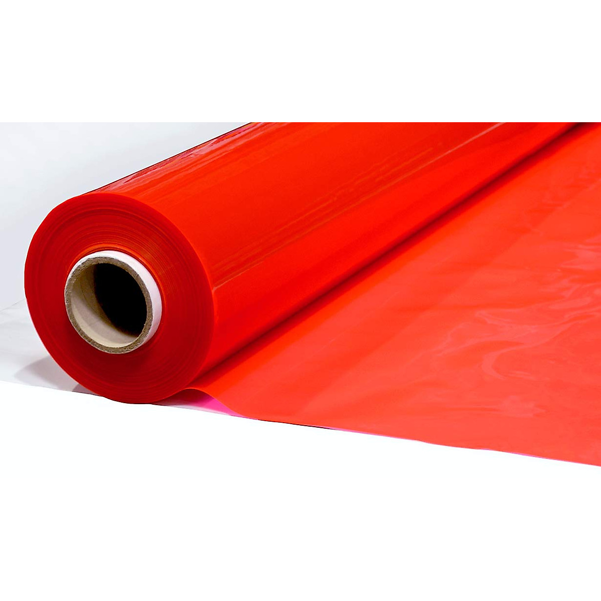Colored Tinted Vinyl Fabric - 15 Colors to Choose from - Sold by The Yard - 54-Inches Wide (Crimson)