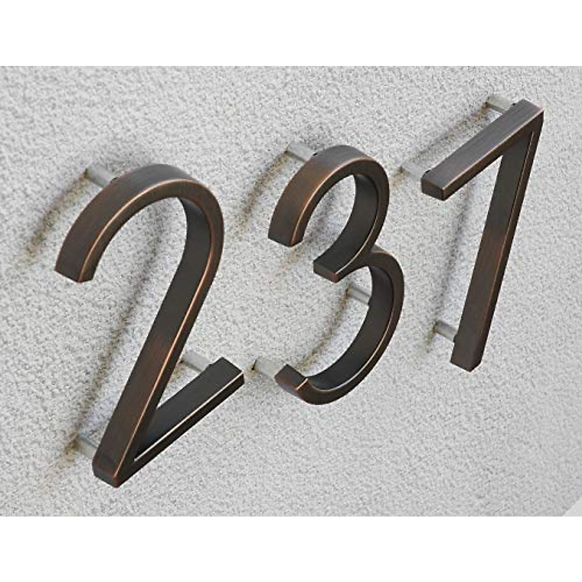 Distinctions 844711 Black Upgraded 5" Floating House Number 1, Old Model