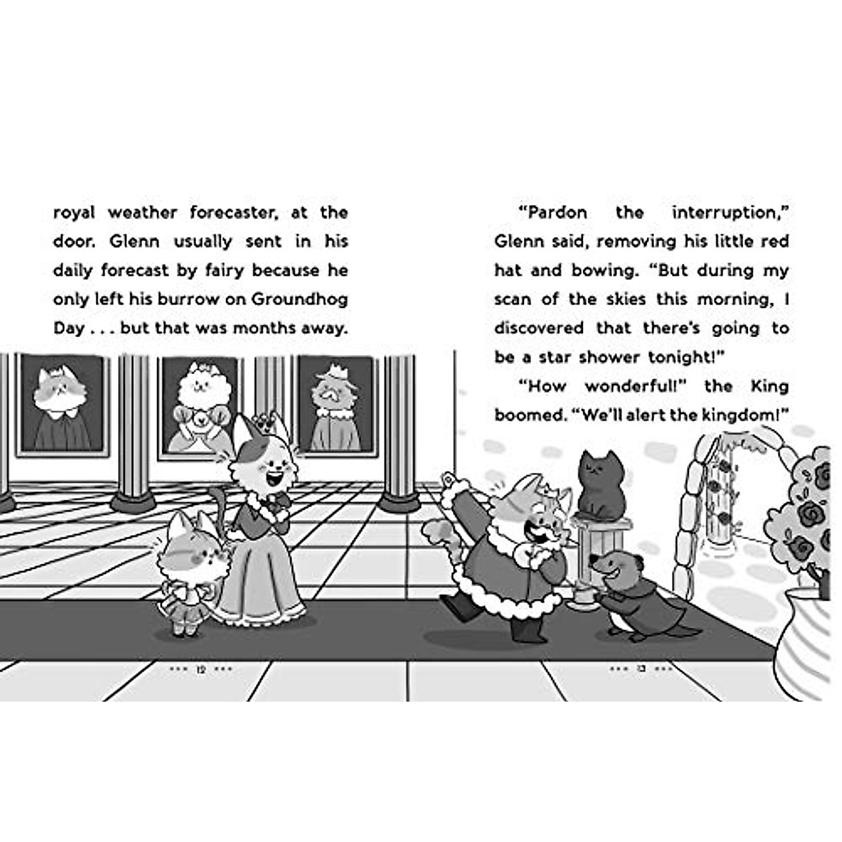 Star Showers (4) (Itty Bitty Princess Kitty)