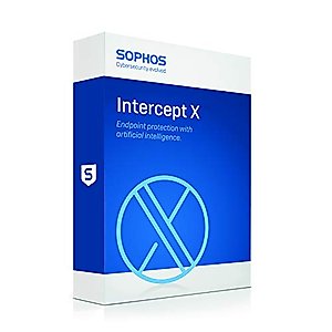 Sophos Central Intercept X Advanced with EDR 1 Year License for 1 User (CAED1CSAA)