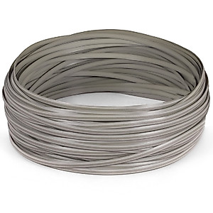 Andals 230 ft Patio Furniture Wicker Repair Kit Synthetic Rattan Material for Patio Chair Sets Replacement DIY Garden Patio Furniture Sofa Table (Black)