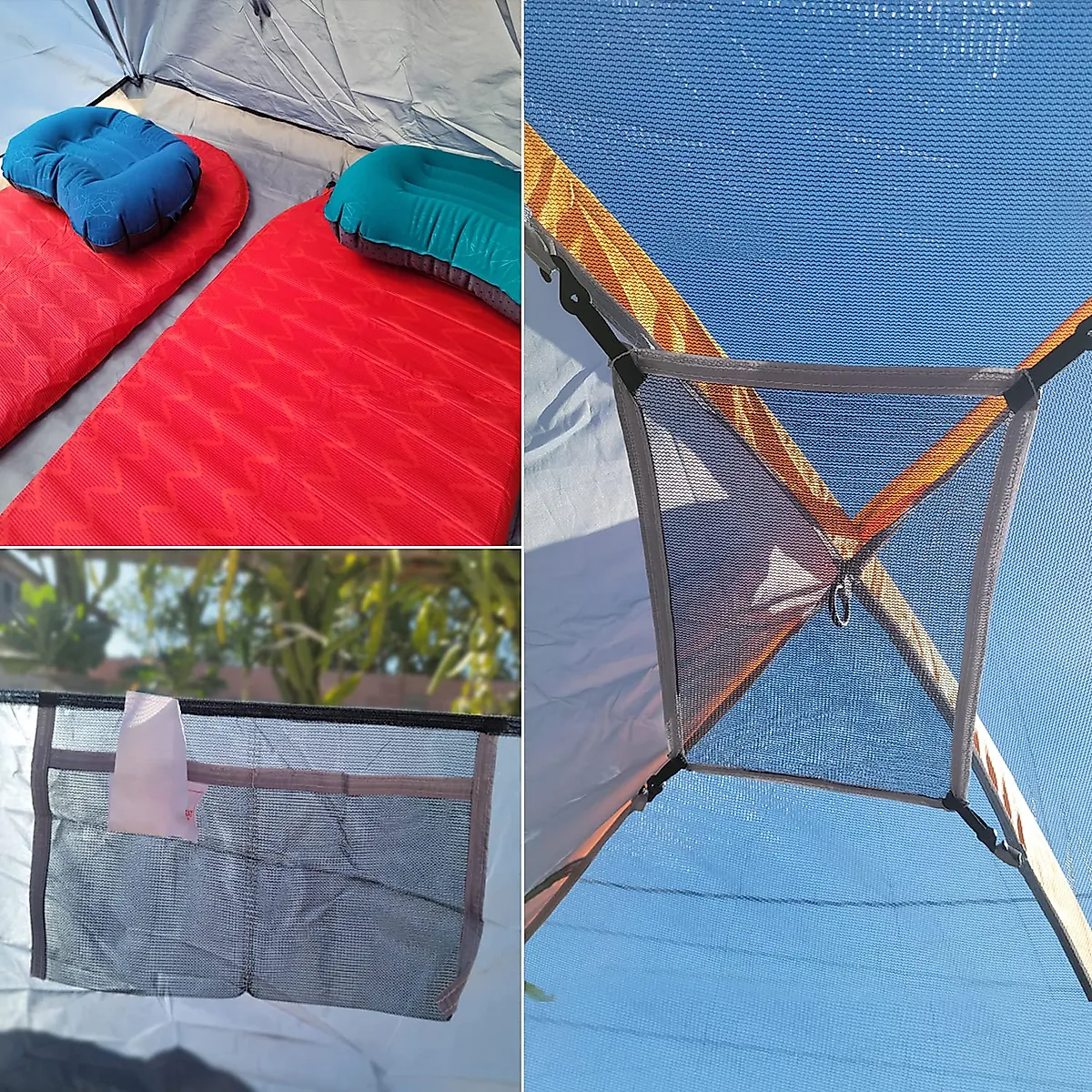 Camping Tent 2 Person, Waterproof Windproof Tent with Rainfly Easy Set up-Portable Dome Tents for Camping