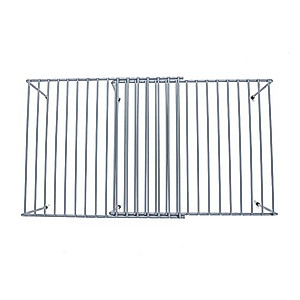 Mind Reader Expandable Counter and Cabinet Shelf, Kitchen Pantry Rack, Multi-Purpose Storage and Organization, for Bedroom, Bathroom, Silver, 10.5" L x 11.5" W x 5.75" H