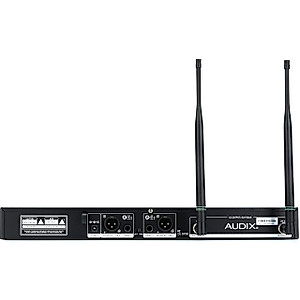 AUDIX AP42 OM2 Dual Handheld Wireless Microphone System for Musical Performances and Public Speaking - B Band