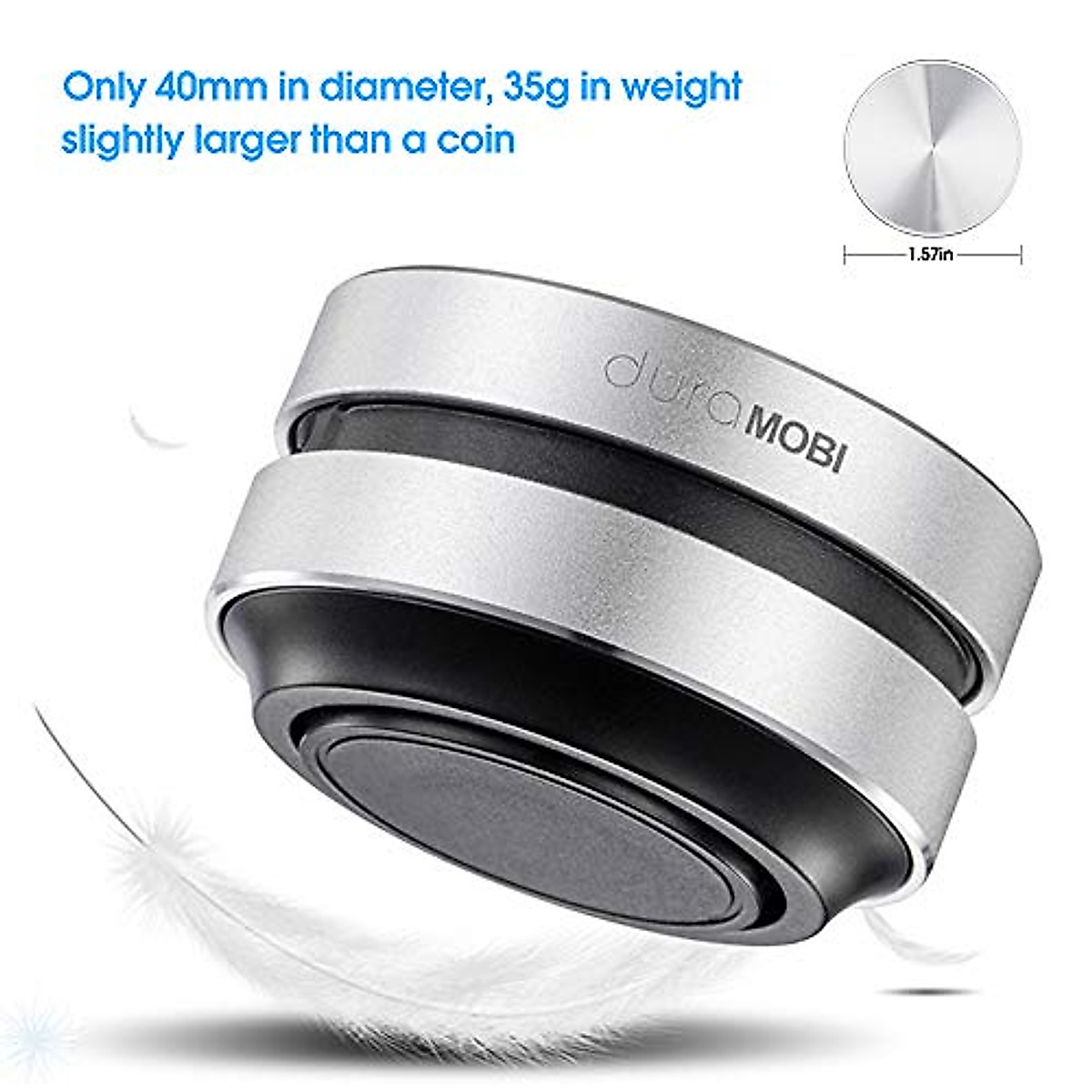 LAOJIA 1 Pack Wirelessly BT Speaker Bone Conduction Speakers Mini Portable Loud Stereo Sound Built-in Mic Sound Box