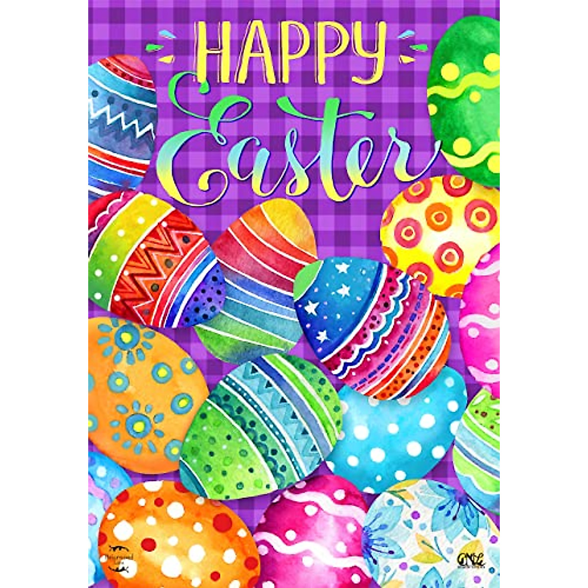 Briarwood Lane Painted Easter Eggs Holiday Garden Flag 12.5" x 18"