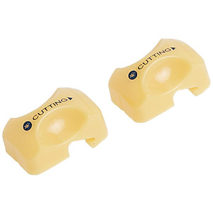 Westcott Paper Trimmer Titanium Bonded Replacement Cutting Blades for use with Trimmers 13782 and 13779, Pack of 2 (13780),Yellow