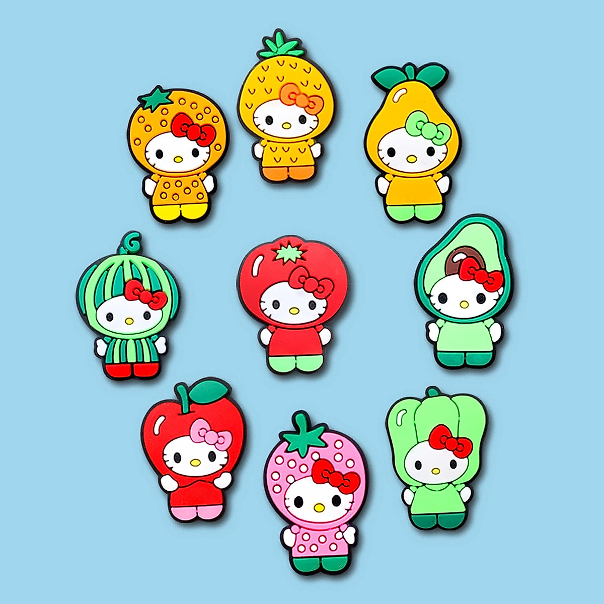 Zanerolan 35 PCS Cartoon Shoe Decoration Charms for Clog, Cartoon Charms Accessories