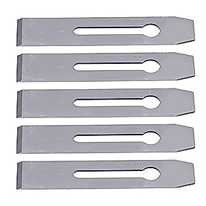5PCs Planer Blades, Premium Steel Planer 38mm Blades Replacement Plainer Power Tools for Carpentry Furniture Making and Home Renovation