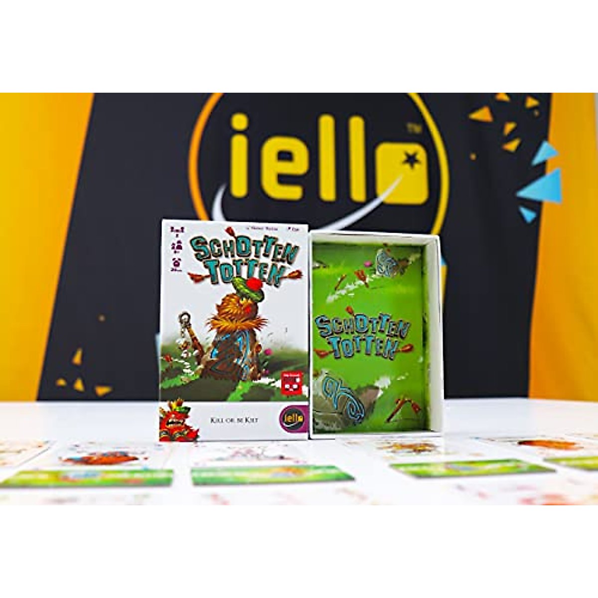 IELLO: Schotten Totten, Strategy Board Game, Easy to Learn, Claim Enough Stones to Win the Game, For 2 Players, 20 Minute Play Time, Ages 8 and Up