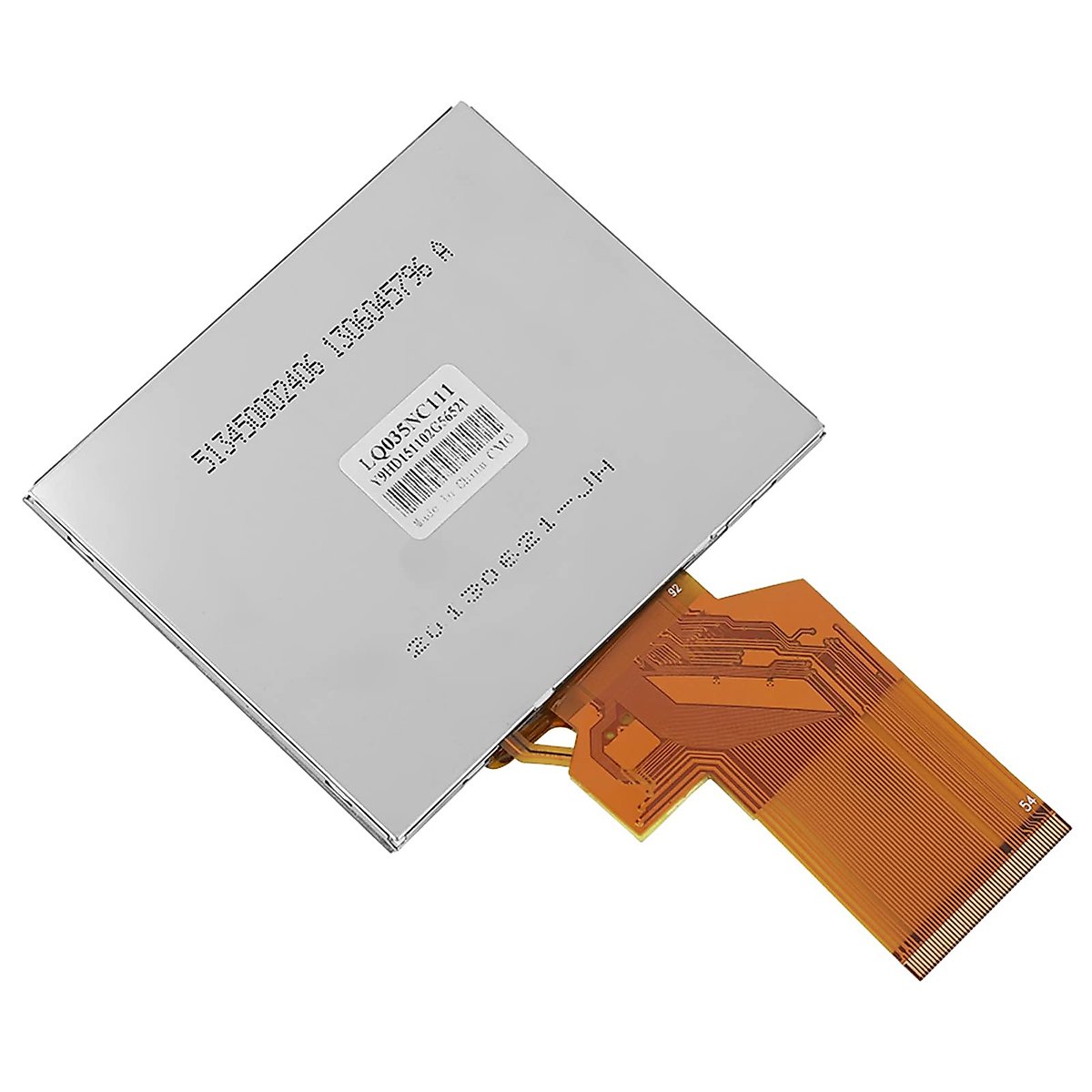 YWBL-WH 3.5" TFT LCD Display Screen 320×240 Resolution LCD Display Screen Replacement Compatible with LQ035NC111 54pin LCD