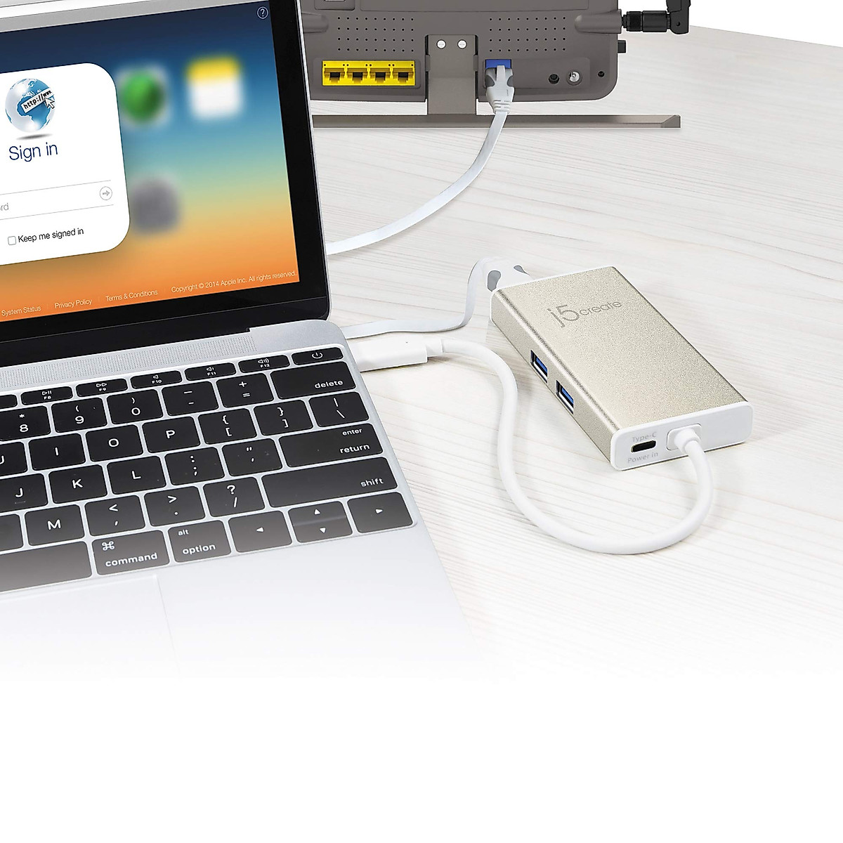 j5create USB C Hub Multi-Adapter Docking Station with HDMI 4K, 2X USB 3.1 SuperSpeed Ports, Ethernet, Power Delivery 2.0, JCA374-R (Renewed)
