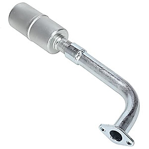 GREHUA Upgrade Header Exhaust Pipe Muffler Kit for Predator 79cc 3.0HP 98cc Coleman Powersport CT100U trail 100 CC100X CK100 SK100 Go Kart Engine Mini Bike Motor Performance Parts