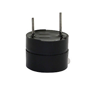 RuiLing 5-Pack 12x9.5mm DC 3V Active Buzzer for Arduino Raspberry Pi ,Magnetic Electronic Continous Long Beep Tone Alarm Sounder