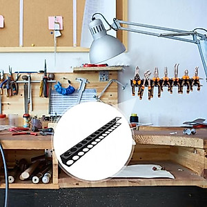 Clamp Screwdriver Organizer, Screwdrivers Pliers Wall Rack, Hand Tool Wall Mount And Storage Rack, Suitable For Garage, Workbench Edge, Workshop Organization