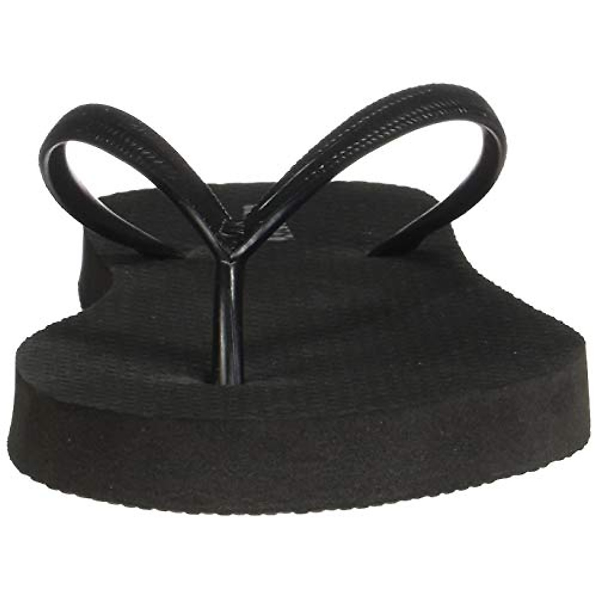 OLD NAVY Flip Flop Sandals for Woman, Great for Beach or Casual Wear (5, Black)