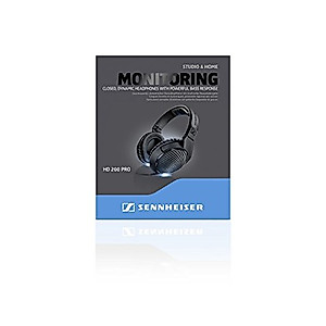 Sennheiser Professional HD 200 PRO Over-Ear Studio Headphones
