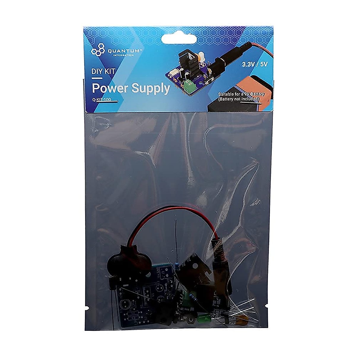 Quantum Power Supply Soldering Projects DIY Electronics Kits with Online Documentation - Soldering Practice Kit for Learning Teaching