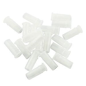 RLECS Reed Shoes Whistle 20PCS 18x8mm Pip Shoes BB Noise Maker Whistle Pet Toy Balls Replacement Squeakers