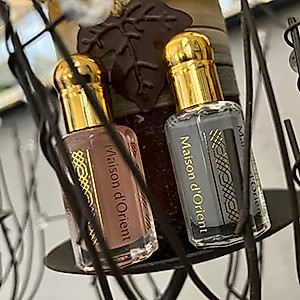 Maison d'Orient PINK MUSK (Pink Tahara) 12mL - Alcohol Free Arabian Body Oil Perfume with Glass Dapper