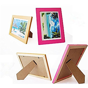 Leoyoubei 2-Pack Frame Photo Frame Desktop Or Wall Hanging Decoration,Display Size 4x6 Red