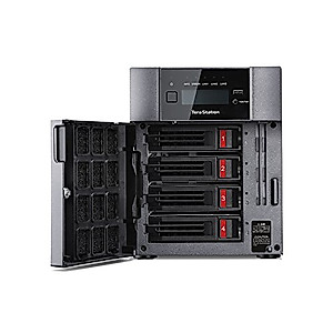 BUFFALO TeraStation 5410DN Desktop NAS 32TB (4x8TB) with HDD NAS Hard Drives Included 10GbE / 4 Bay/RAID/iSCSI/NAS/Storage Server/NAS Server/NAS Storage/Network Storage/File Server