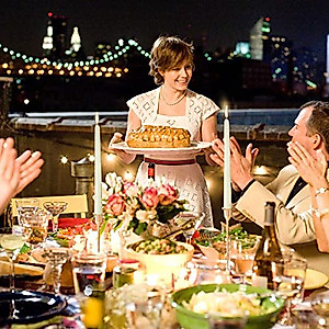 UNICY 20 Pack 10 inch Ivory Taper Candles, Unscented Candlesticks for Christmas Eve and Easter Candlelight Service, Vigil, Memorial 10 Inch, Pack of 20