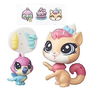 Littlest Pet Shop Pet Pawsabilities Sugar Sprinkles and Hummy Jewelfeather