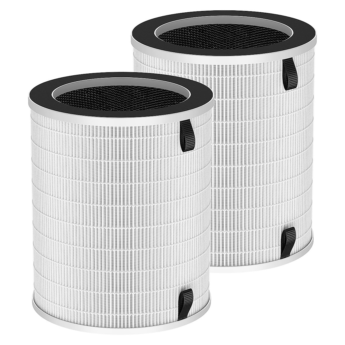 2 Pack Max/Mage/Mage Pro HEPA Replacement Filter for Afloia MAX/MAGE/MAGE PRO Air Purifier and Sans/Air-Honati/Compass Home Smart/Taylor Swoden/Cuckoo CAC-J1510FW/Rosewill RHAP-20001, RHAP-20002