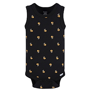 Gerber Baby Boys Multi-Pack Sleeveless Onesies Bodysuit Fun In The Sun Grey 3-6 Months