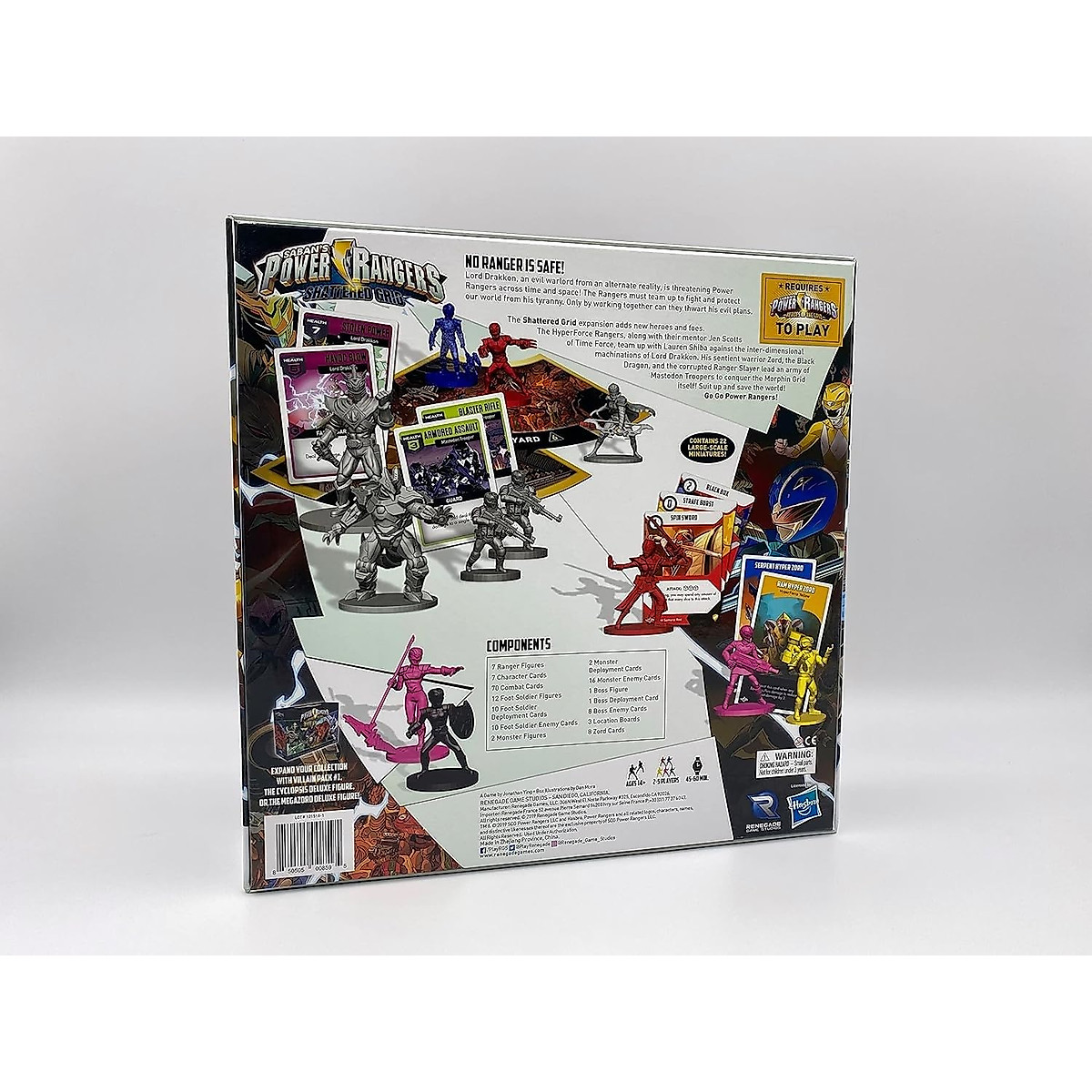 Renegade Game Studios Power Rangers: Heroes of The Grid Shattered Grid Expansion