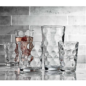 Home Essentials 12-Piece Galaxy Glassware Set