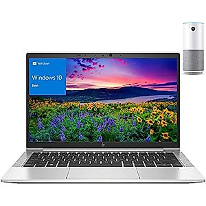 HP EliteBook 840 Gen 8 14" FHD Business Laptop, Intel Quad-Core i5-1135G7 (Beat i7-1065G7), 32GB DDR4 RAM, 1TB PCIe SSD, WiFi 6, Fingerprint Reader, Backlit KB, Windows 10 Pro, Conference Speaker
