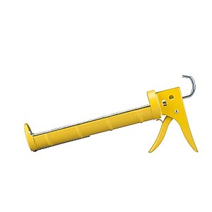 Dripless CR400 Contractor Cradle Frame Ratchet Drive Caulk Gun | 29 oz Cartridge Capacity | Caulking Gun with Machined Ratchet Teeth | Ladder Hook, Seal Punch and Cutter Built in | Contractor Grade