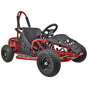 MotoTec 48v 1000w Off Road Go Kart in Red