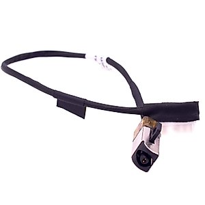 Deal4GO DC Power Jack Cable Harness Port Replacement for Dell Inspiron 15 5565 5567 17 5765 5767 DC30100YN00 0R6RKM R6RKM BAL30