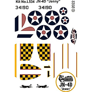 Atlantis JN-4D Curtiss Jenny 1/48 Plastic Model Kit