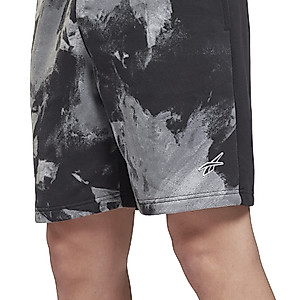 Reebok Men's Standard Graphic Shorts, Black, XX-Large