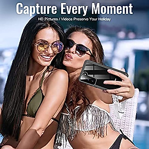 Oterkin for Samsung Galaxy S23 Case Waterproof, Galaxy S23 Case with Built-in Screen Protector [Support Fingerprint Unlock][360°Full Body Protection][12FT Military Grade] Rugged S23 Phone Case (Black)