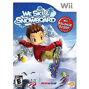 WE SKI & SNOWBOARD WII